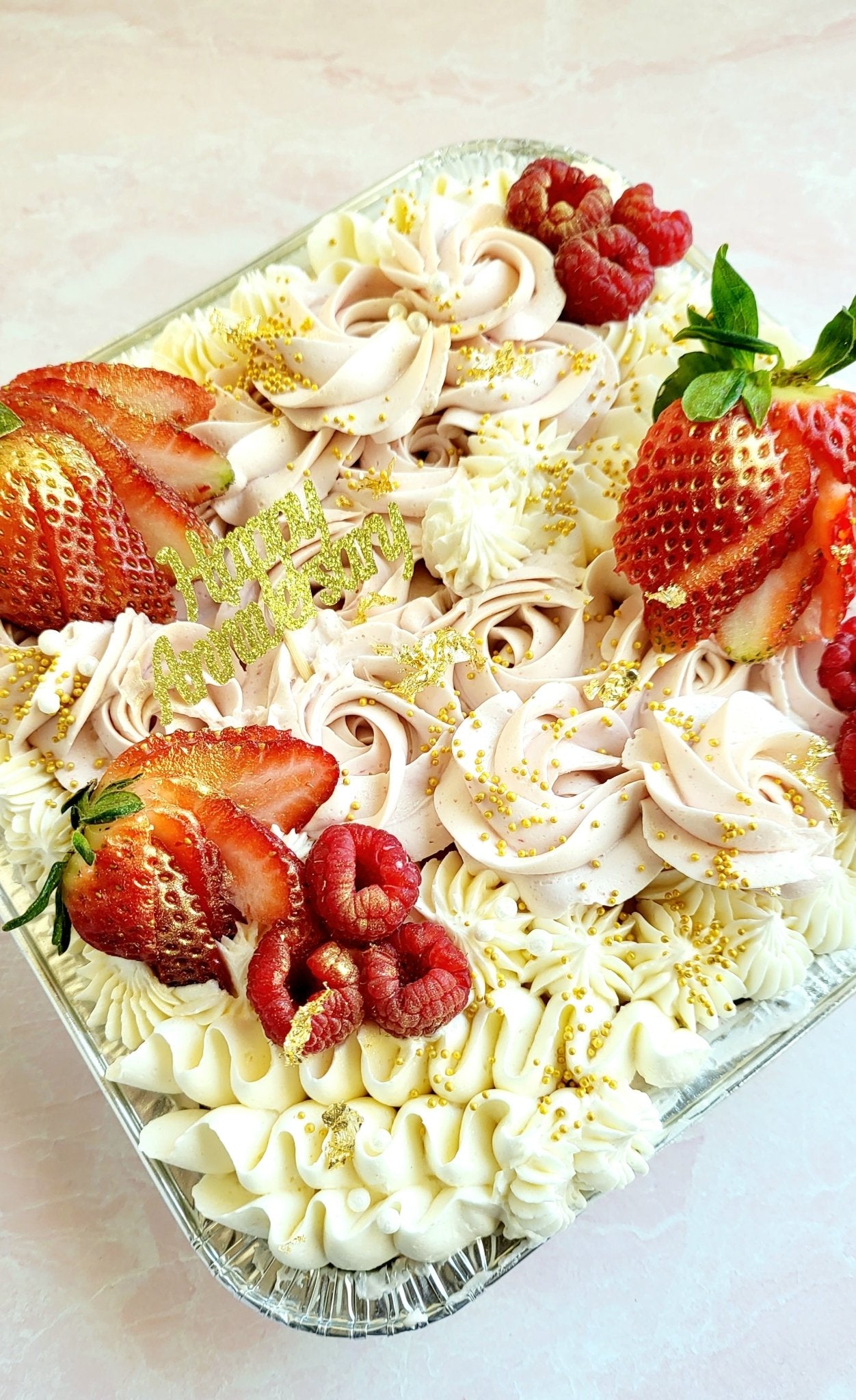 Gourmet Tray Cakes – Elegant Impressions Bakery